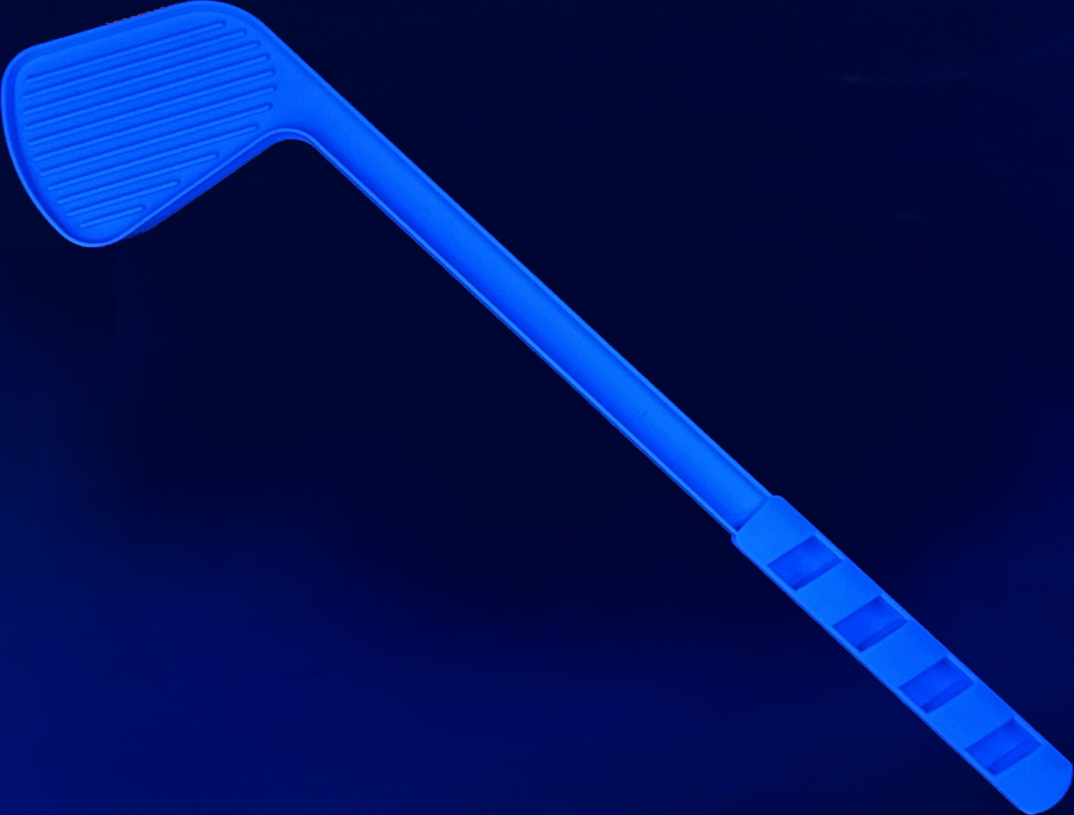 Blue Plastic Black Light Kiddie Putter - SGD Golf